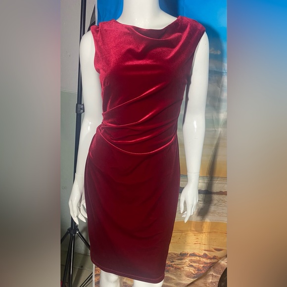 David Meister | Dresses | David Meister Velvet Dress | Poshmark